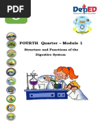 Science Grade 8: Quarter 4 - Module 1 The Digestive System | PDF | Digestion | Human Digestive ...