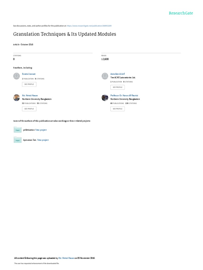 Tumbling 1 | PDF | Tablet (Pharmacy) | Pharmaceutical Formulation