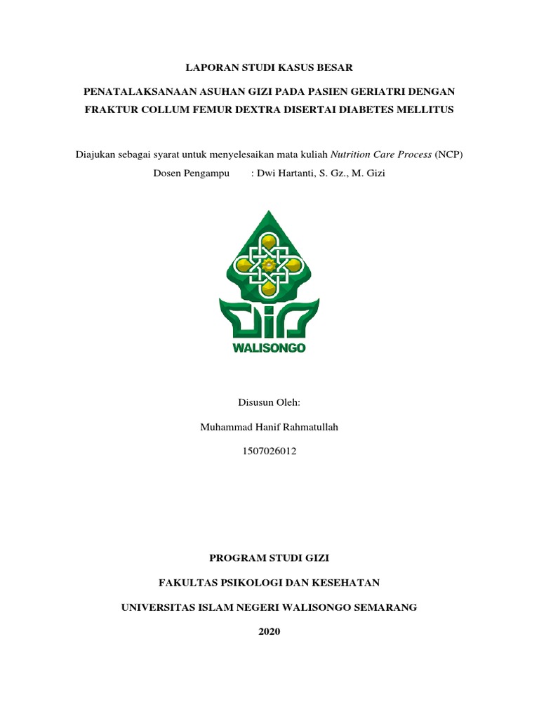 Muhammad Hanif Rahmatullah - KASUS BESAR NCP | PDF | Pengembangan Diri | Kesehatan Holistik