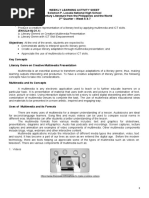 SLM - Ro - Mil-Q2 Module 10 | PDF | Mass Media | Multimedia