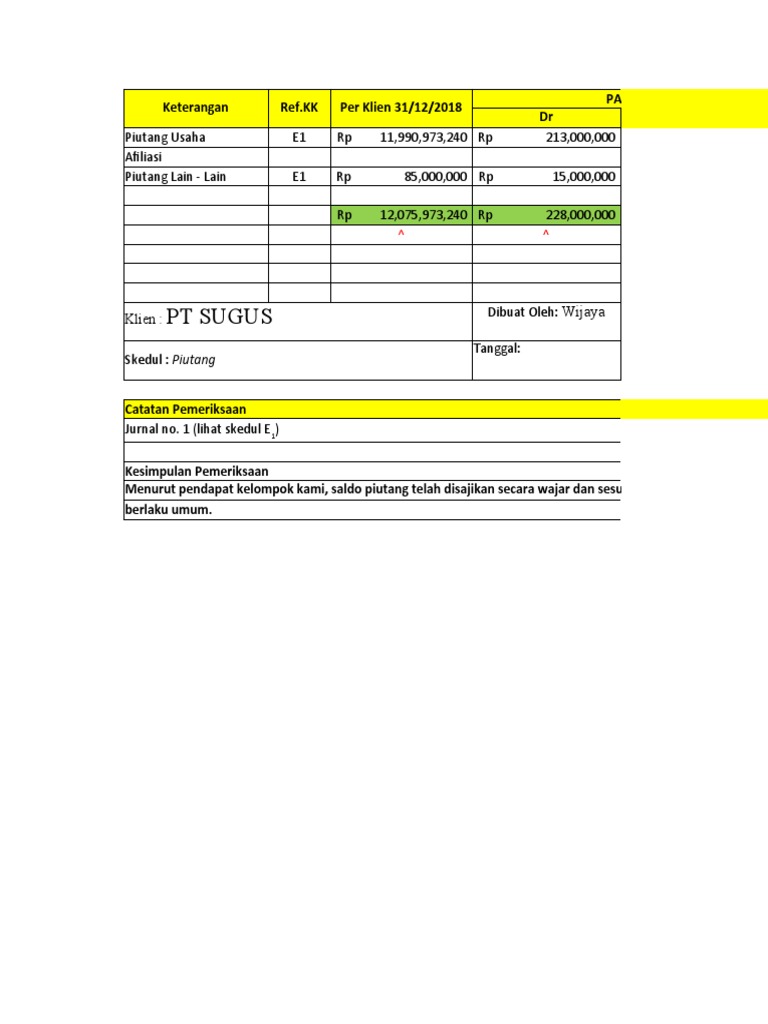 Modul 2 Praktikum Audit | PDF