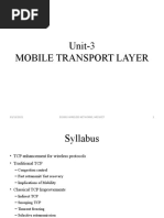 Indirect TCP, Snooping TCP, Mobile TCP - Mobile Transport Layer | PDF ...