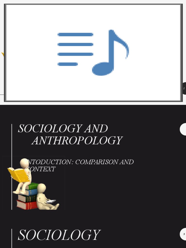 LEsson 1 Introduction - Sociology and Anthropolgy | PDF | Anthropology ...