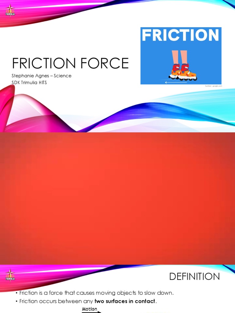 Science GR 6 CH 1 Meet 4 Friction Force + Exercises | PDF