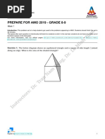AMO 2023 Secondary 2 Grade 8 Contest Paper | PDF | Area | Mathematics