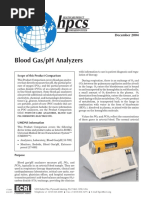 I STAT CG4 White Cartridge | PDF | Bicarbonate | Hemoglobin