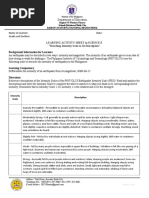 PHIVOLCS Earthquake Intensity Scale | PDF | Natural Disasters | Seismology