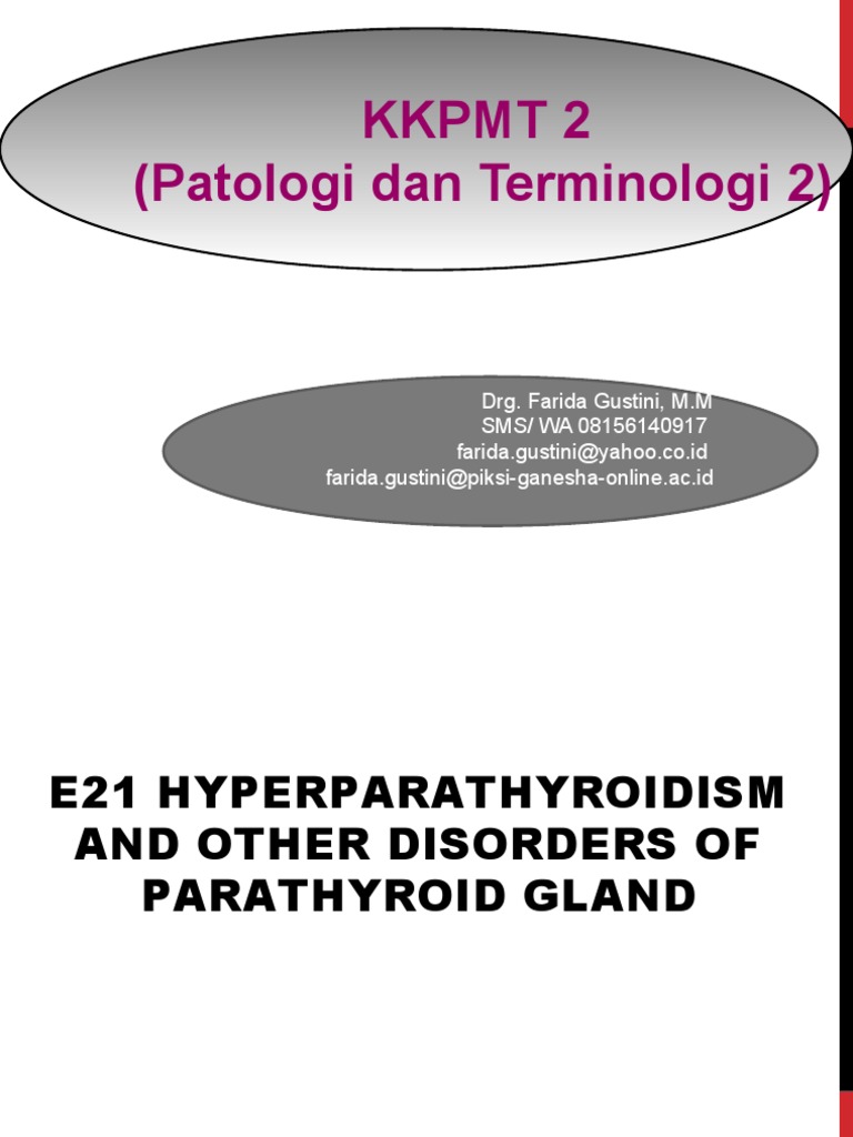 Hiperparatiroidisme dan Gangguannya | PDF