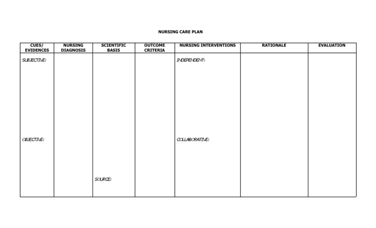 A Holistic Nursing Care Plan Focusing on Promoting Health, Preventing ...