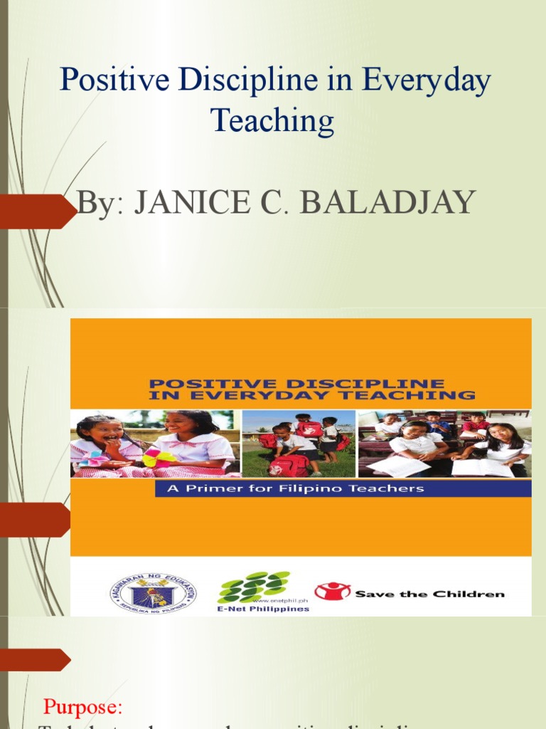 Positive Discipline in | PDF | Teachers | Behavior Modification