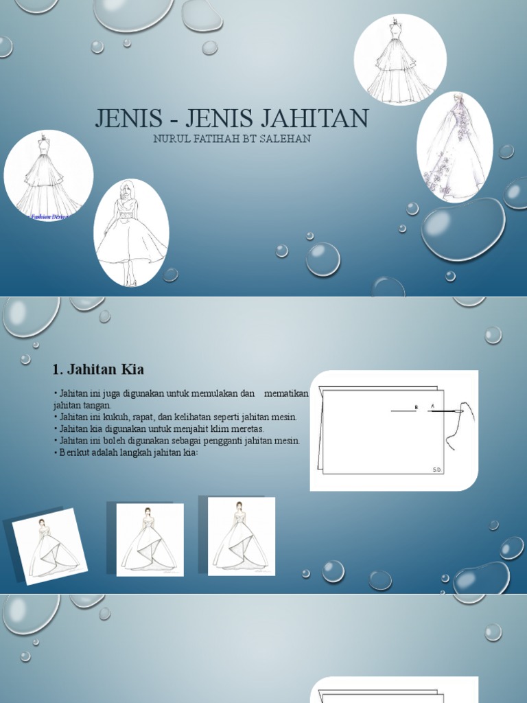 Jenis - Jenis Jahitan | PDF