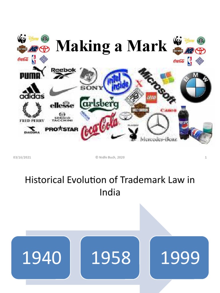 Evolution of Trade Mark Law | PDF | Trademark | Intellectual Works