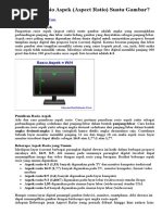 Aspek Rasio Dalam Produksi Film | PDF