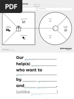 The Value Proposition Canvas - Official Template From Strategyzer | PDF