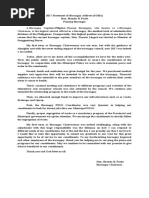 Script For 2021 First Semester Barangay Assembly | PDF | Social Science