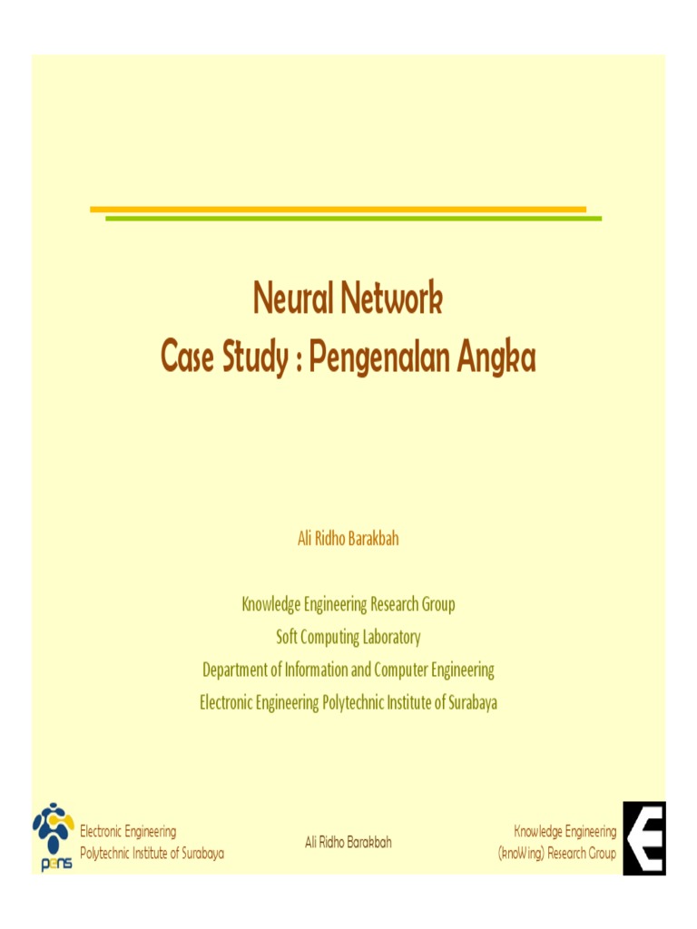 Neural Network (Angka) | PDF | Cybernetics | Computational Neuroscience