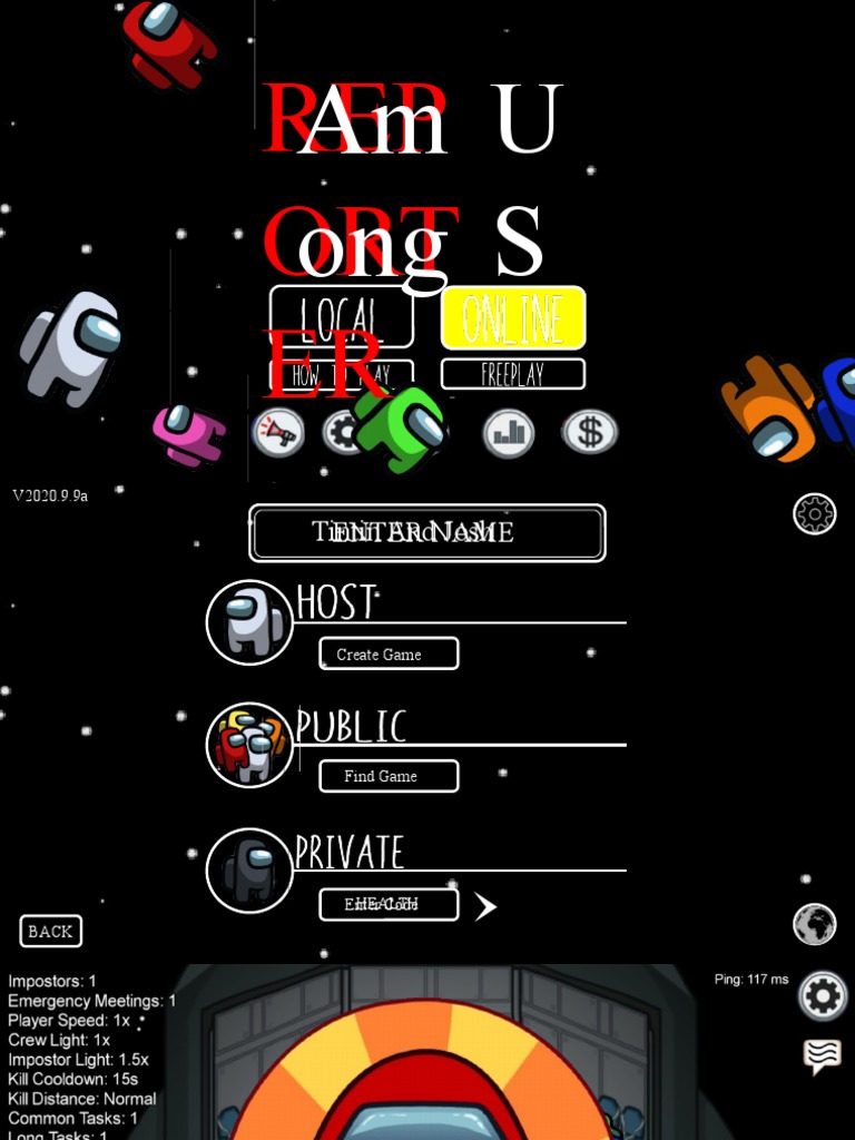 Among Us Template | PDF | Games & Activities