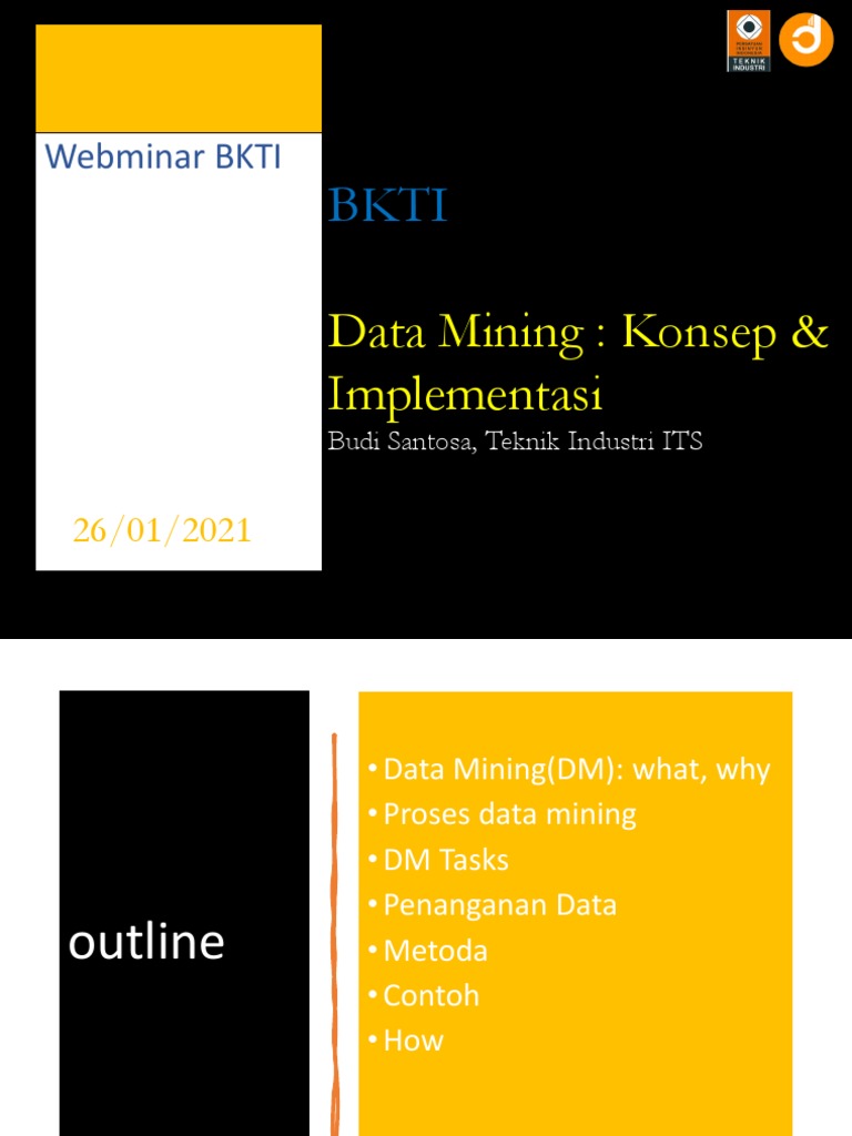 Data Mining BKTI 1 | PDF | Data Mining | Statistical Classification