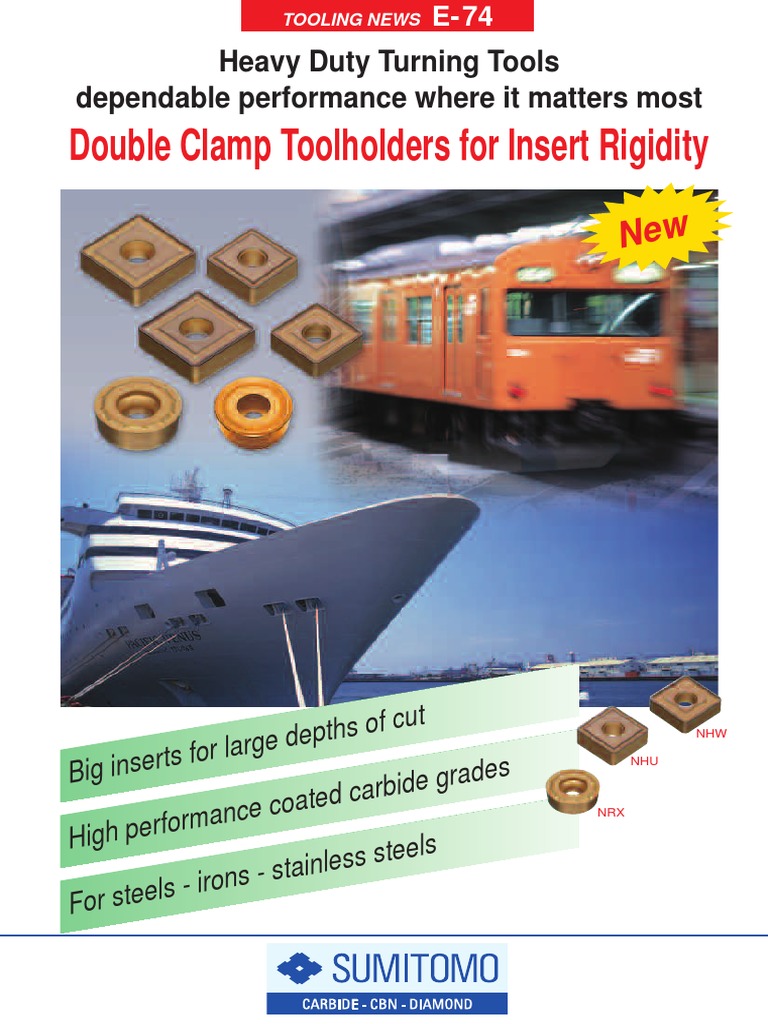 E74 Heavy Turning | PDF | Steel | Stainless Steel