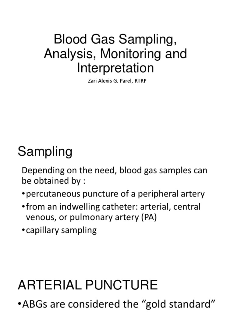 ABG and Oximetry Student | PDF | Anode | Electrochemistry