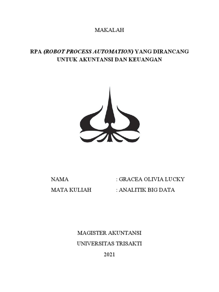 Makalah Analitik Big Data | PDF