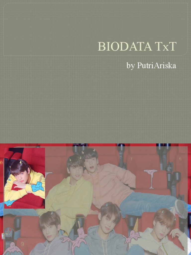 Biodata TXT: by Putriariska | PDF