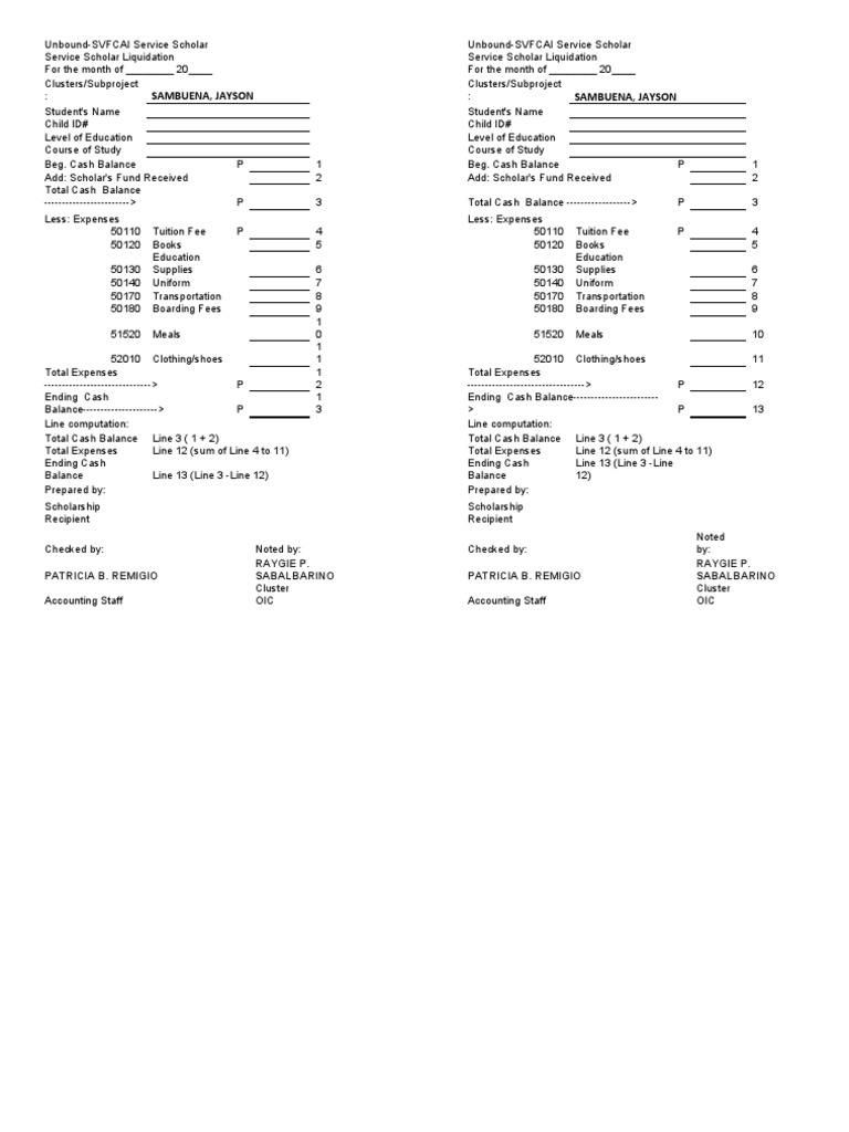 Liquidation Form | PDF | Services (Economics) | Business