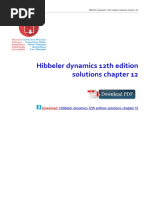 Dynamics Solutions Manual | PDF