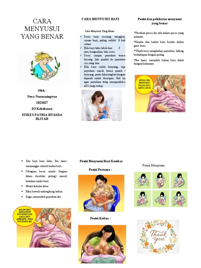 Cara Menyusui Yang Benar | PDF