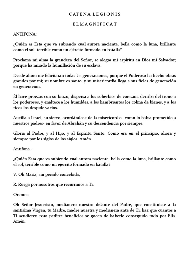 Catena Legionaria | PDF