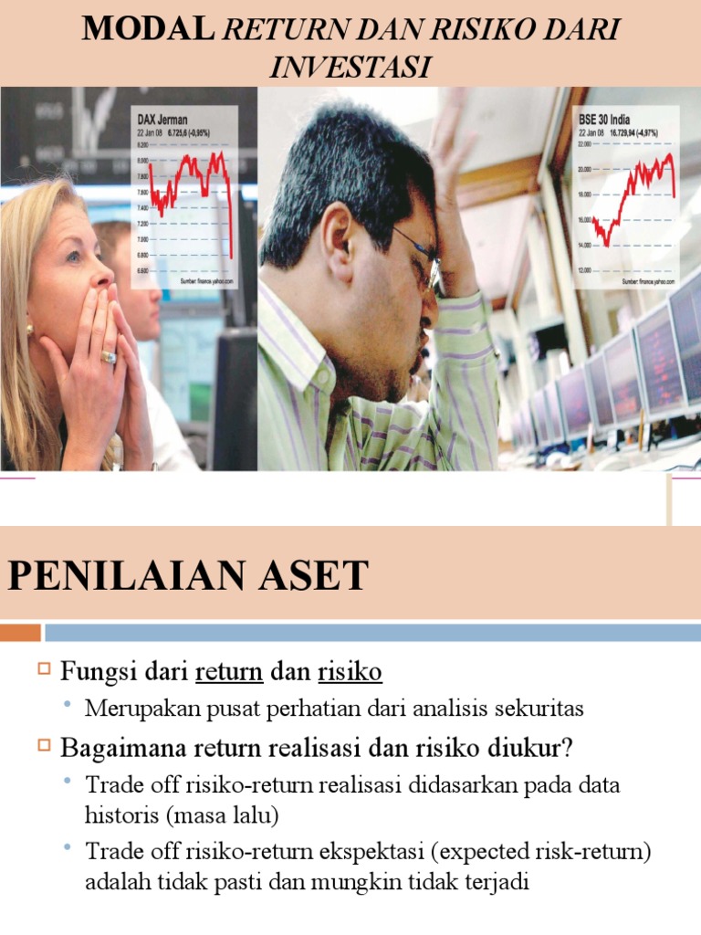 Return Dan Risiko Investasi | PDF