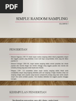 Definisi dan Teknik Simple Random Sampling | PDF