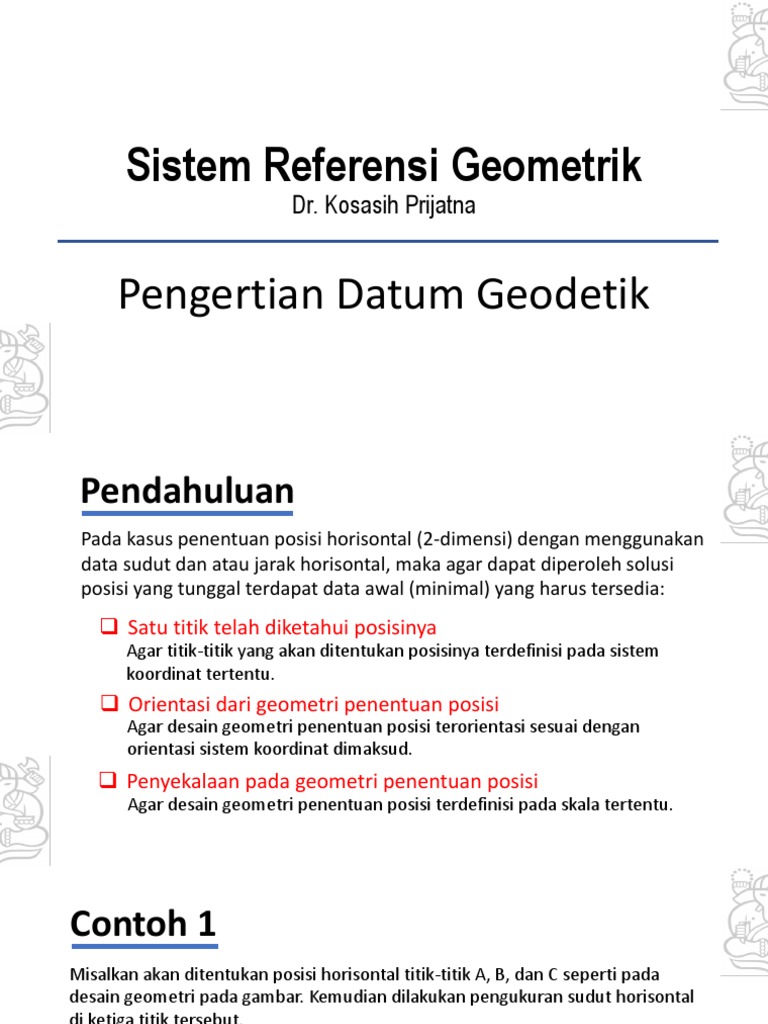SRG#5 - Datum (Pak Kosasih) | PDF