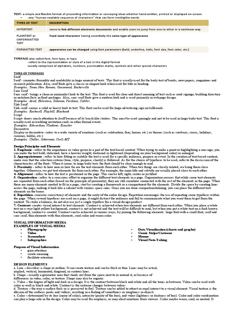 Handout Text To Motion | PDF | Composition (Visual Arts) | Typefaces