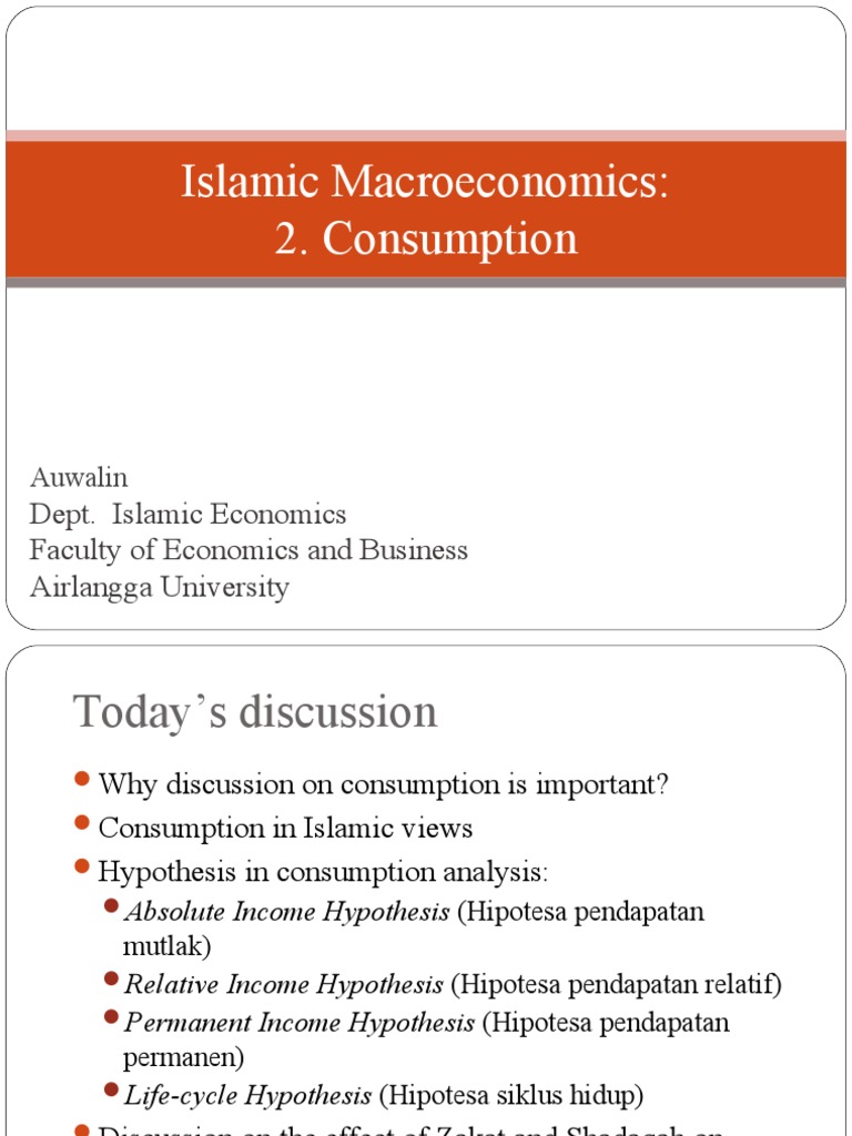 Analisis Hipotesis Pendapatan Mutlak | PDF | National Income And ...