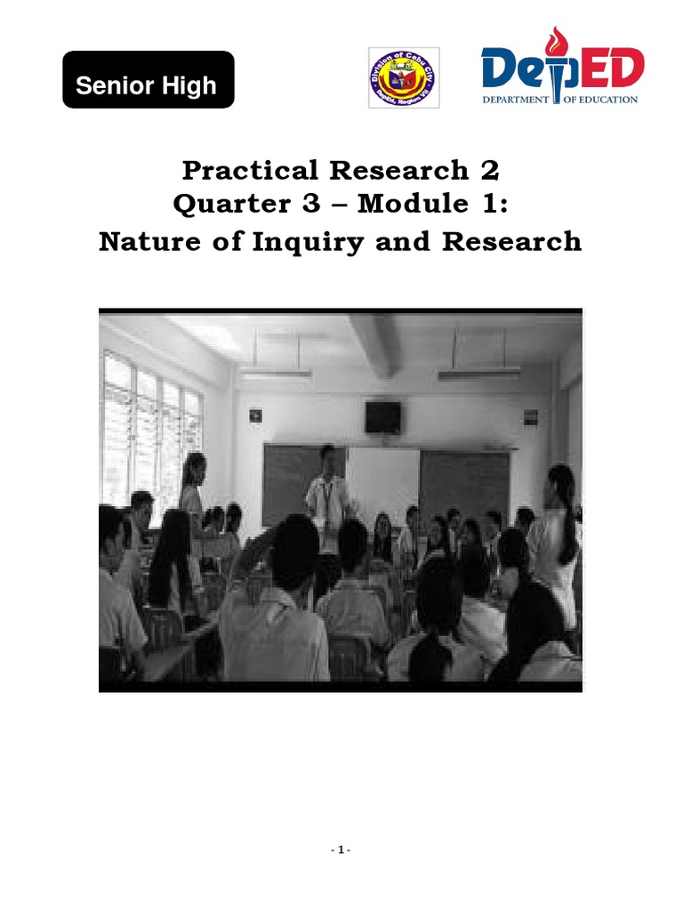 Practical Research 2 Module 1 PDF | PDF | Quantitative Research ...