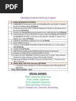 Criteria For Best Classroom Structuring | PDF | Classroom | Education Theory
