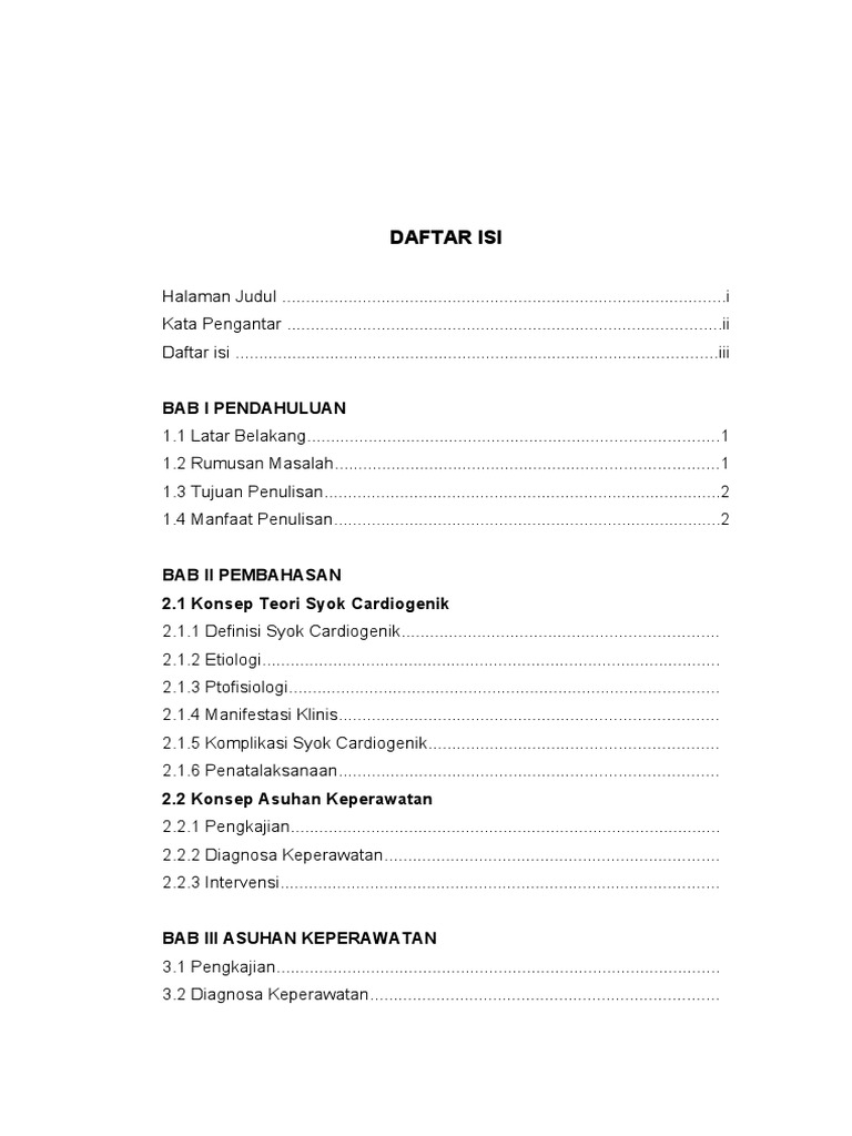 Askep - Syok - Kardiogenik Bu Pratiwi Kel 8 | PDF