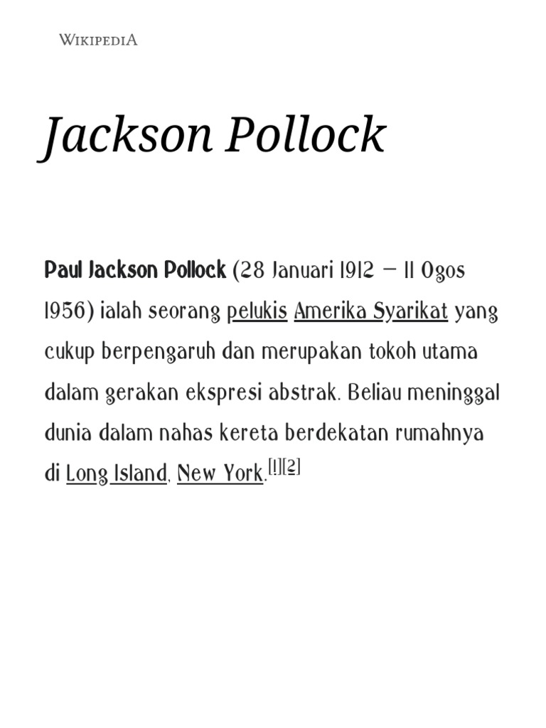 Jackson Pollock Troubled Queen