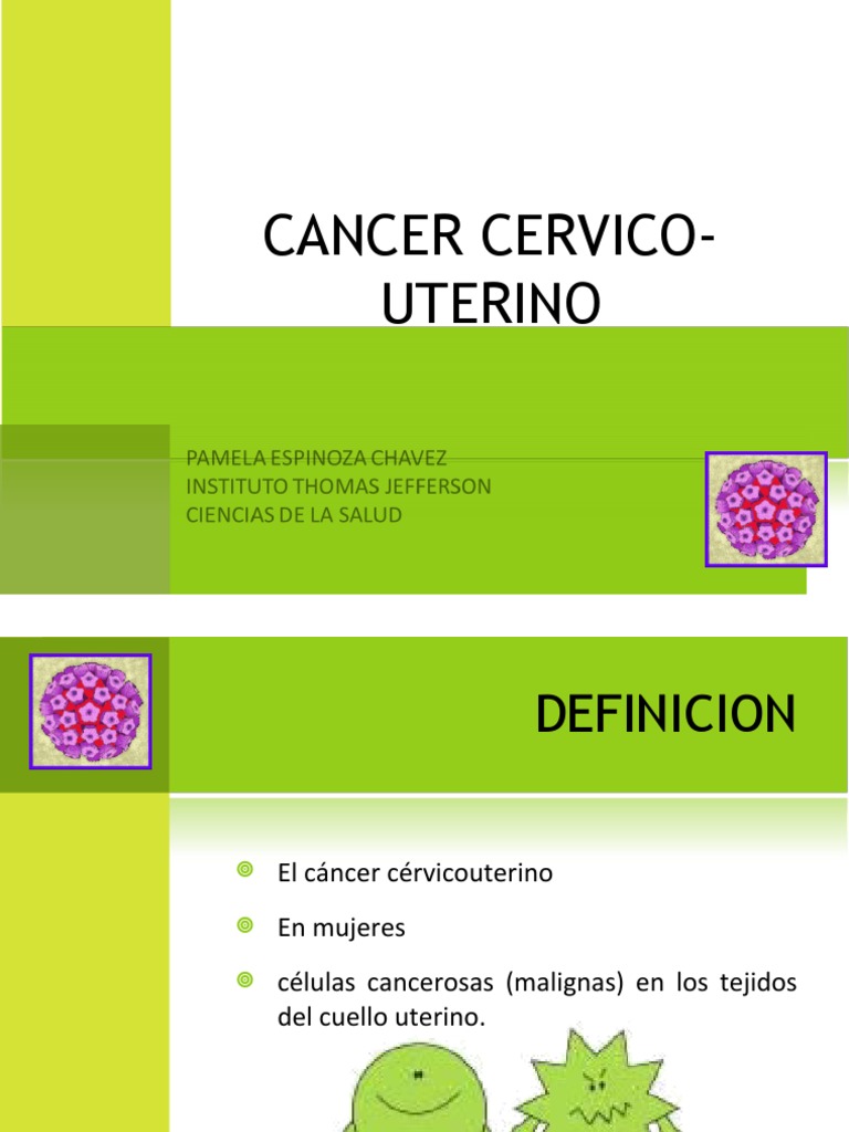 Cancer Cervicouterino | PDF | Cáncer | Neoplasias