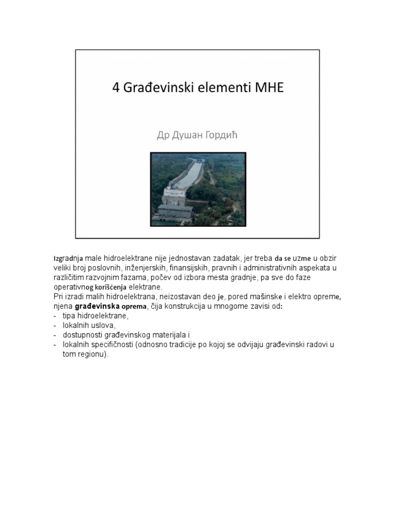 5 Gradjevinski Elementi | PDF