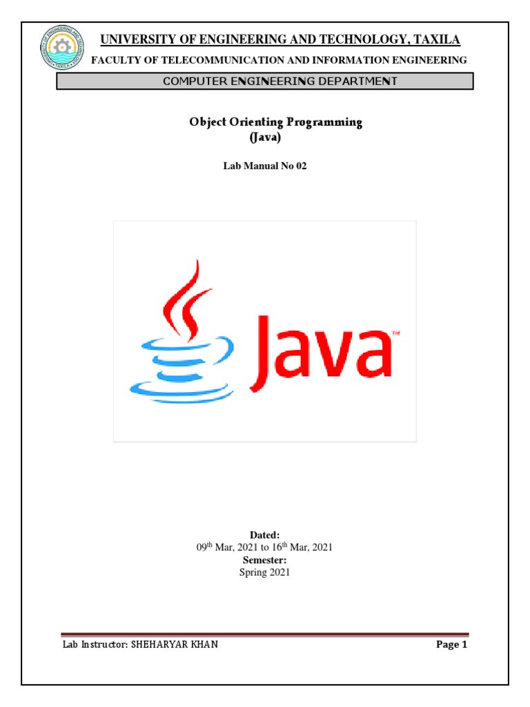 Lab 02 09 03 2021 Pdf Method Computer Programming Parameter Computer Programming