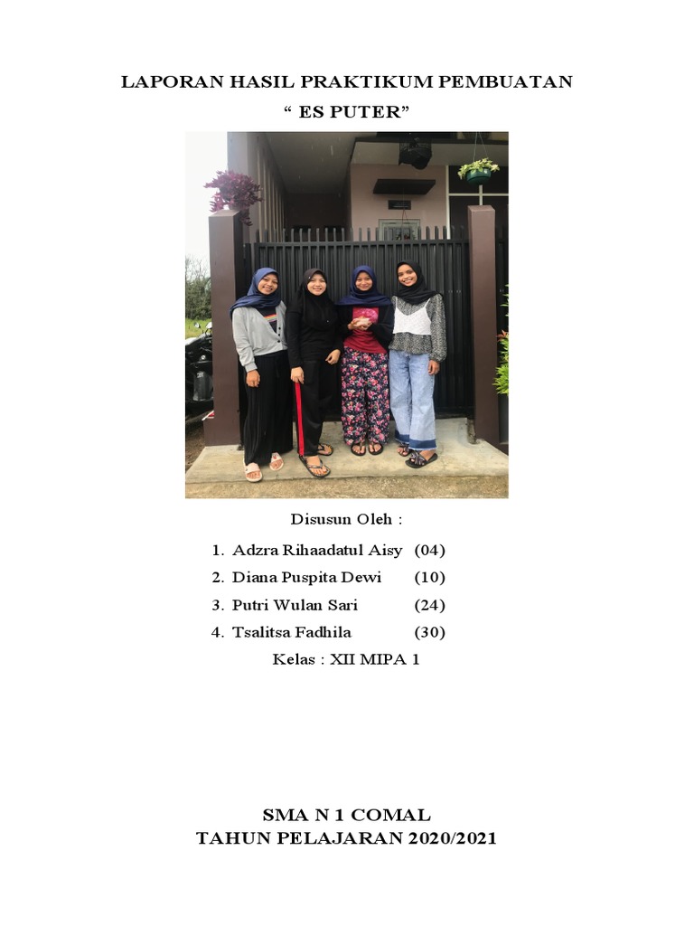 Praktikum Pembuatan Es Puter | PDF