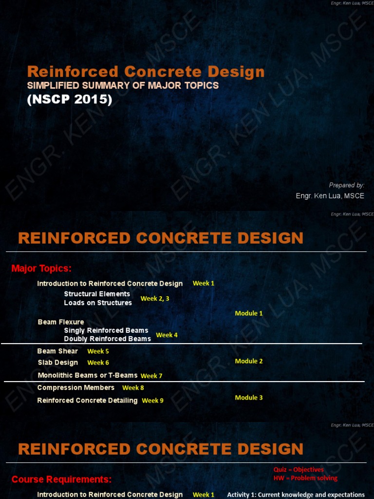 NSCP 2015 Reinforced Concrete Guide | PDF | Strength Of Materials ...