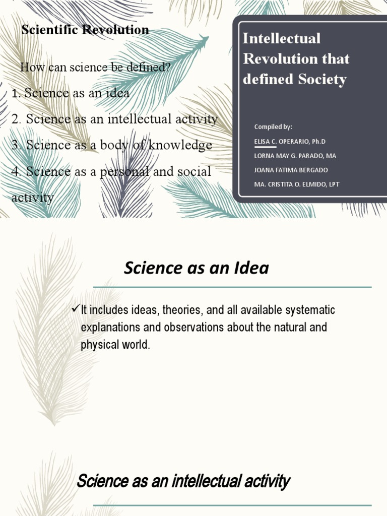 Scientific Revolution: Intellectual Revolution That Defined Society ...