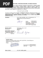 Rešenje o Imenovanju Odgovornog Izvodjaca Radova | PDF