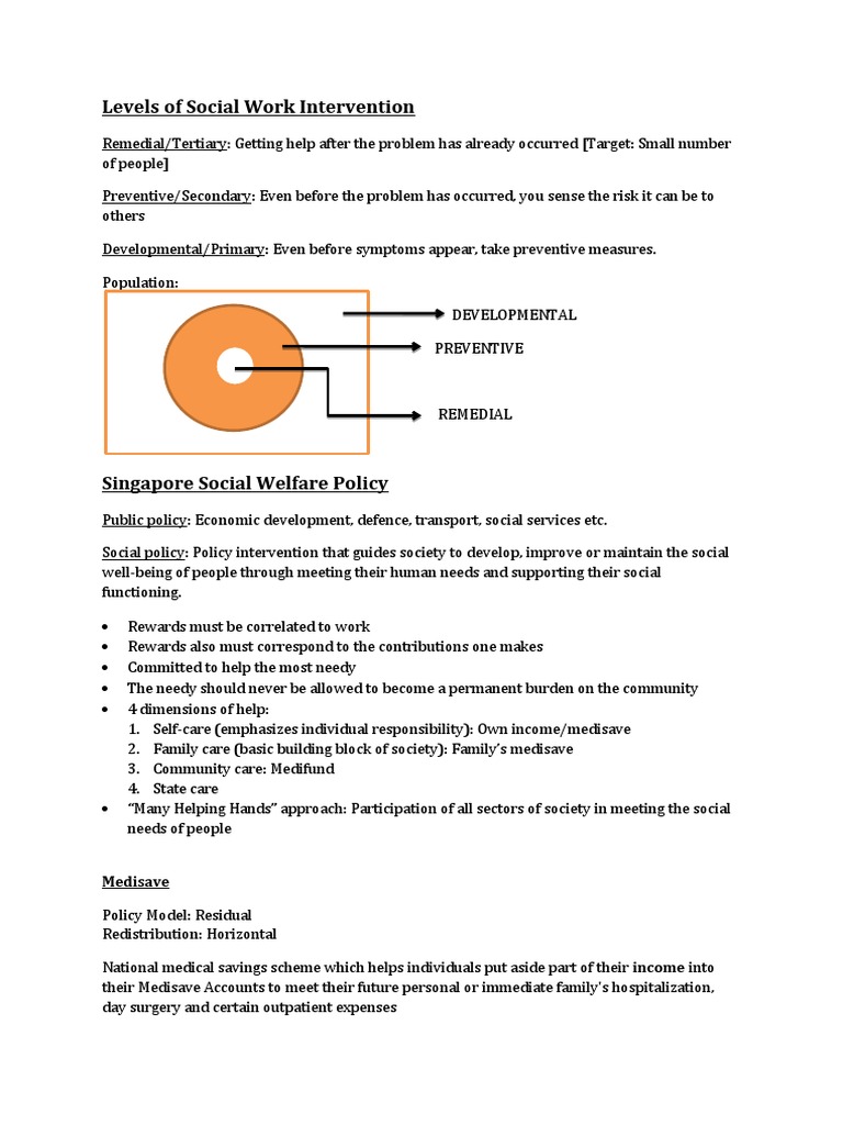 Introduction To Social Work Notes | PDF | Welfare | Health Care