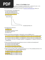 Monetary Policy (Multiple Choice Questions) | PDF | Money Supply ...