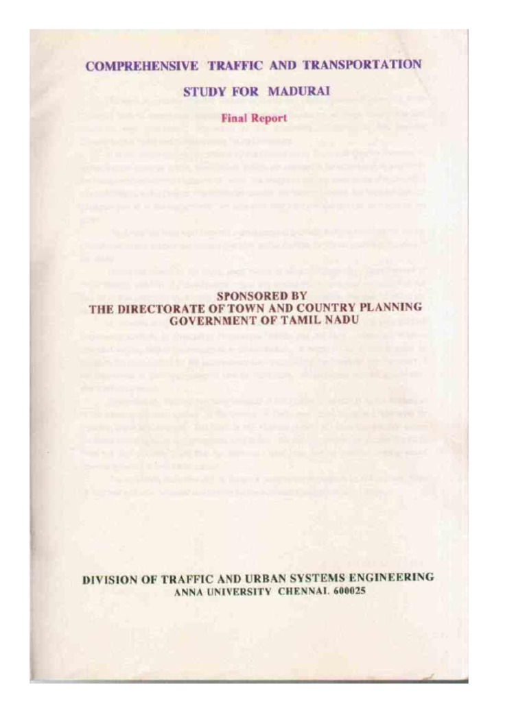 Transport Report | PDF