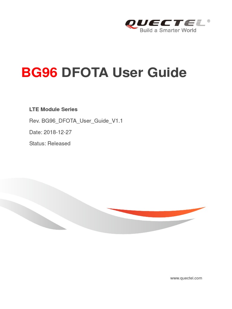 DFOTA User Guide: LTE Module Series | PDF | Hypertext Transfer Protocol ...
